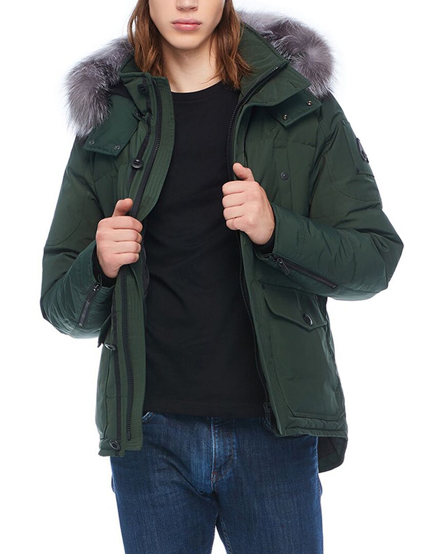 Moose Knuckles Round Island Jacket In Green | ModeSens