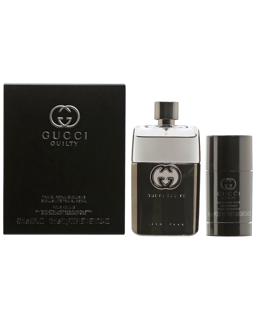 Gucci Men's Guilty 2pc Travel Set In Transparent | ModeSens