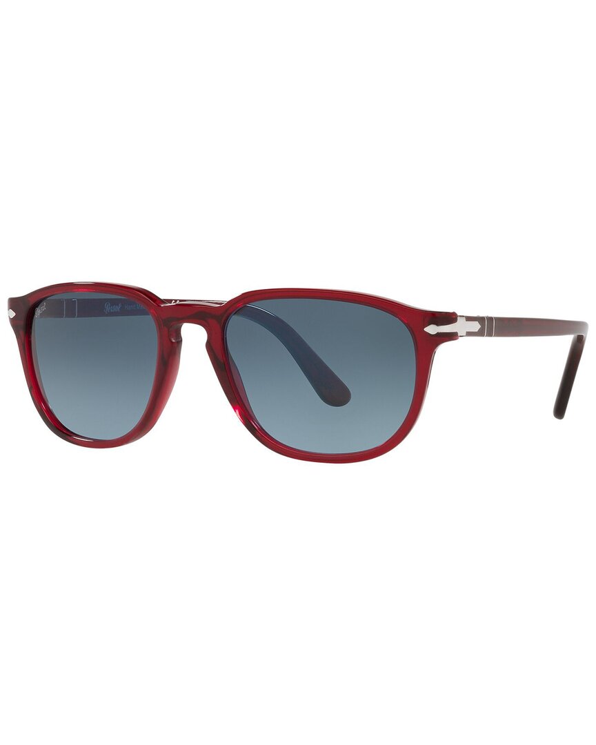 Persol Blue Gradient Square Mens Sunglasses Po3019s 126/q8 52 In Red ...