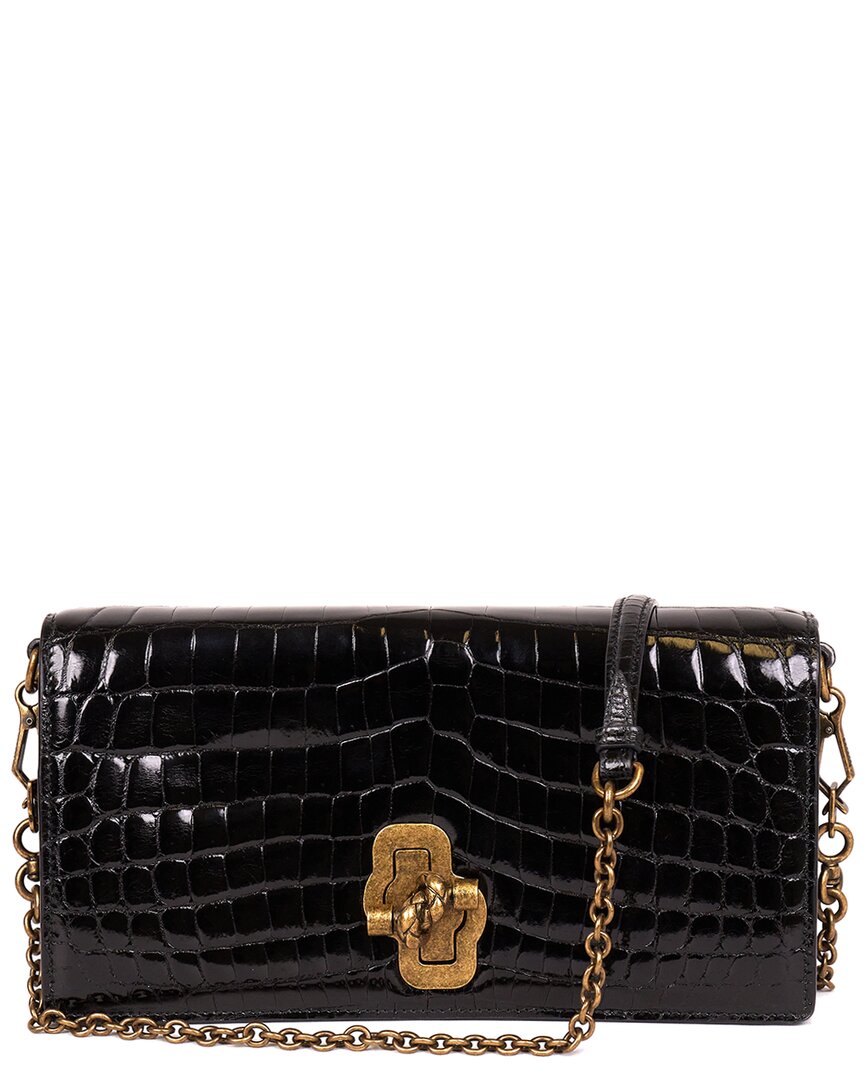 Bottega Veneta Snake-embossed Leather Clutch | ModeSens