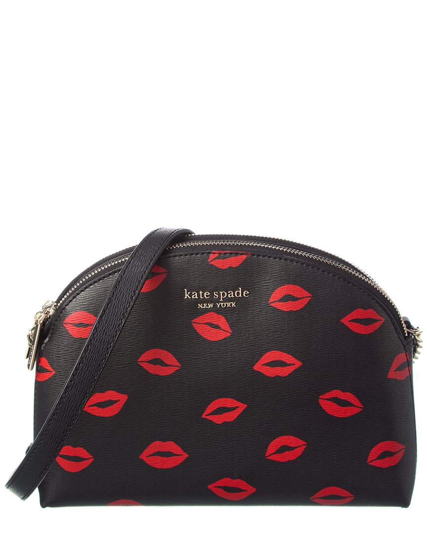 Kate Spade Double Zip Dome Crossbody In Black | ModeSens