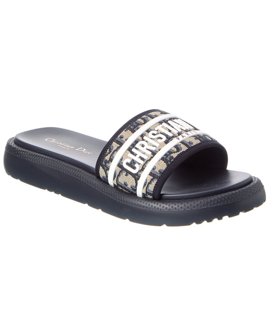 Dior Dway Logo Sandal In Animal Print | ModeSens