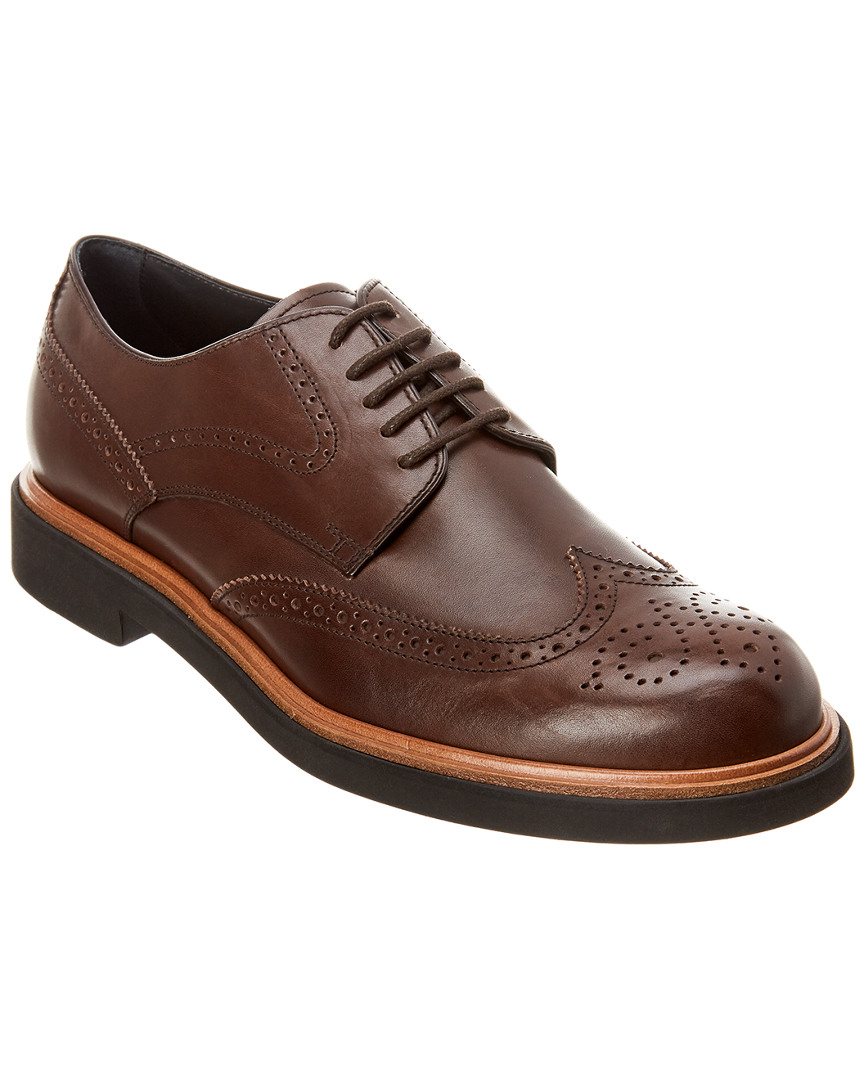 Tods Leather Derby Men's Brown 7 Uk | eBay
