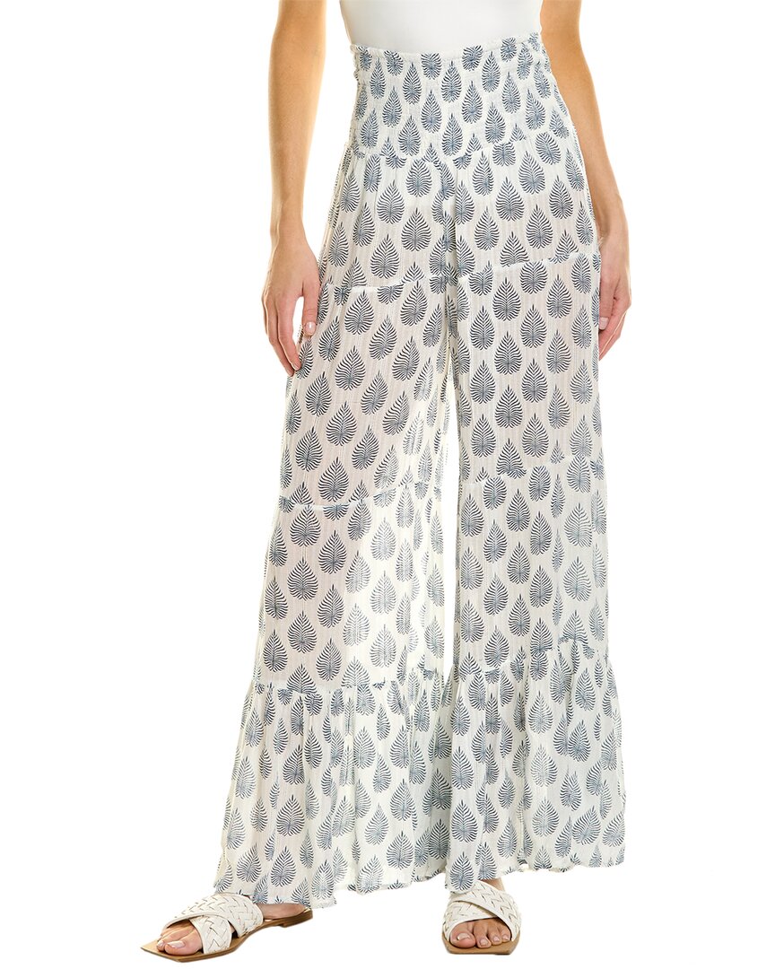 Elan Wide Leg Pant In White | ModeSens