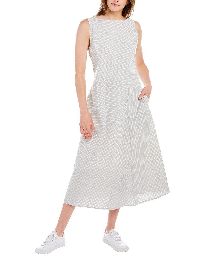 Hl Affair Striped Maxi Dress In Blue | ModeSens
