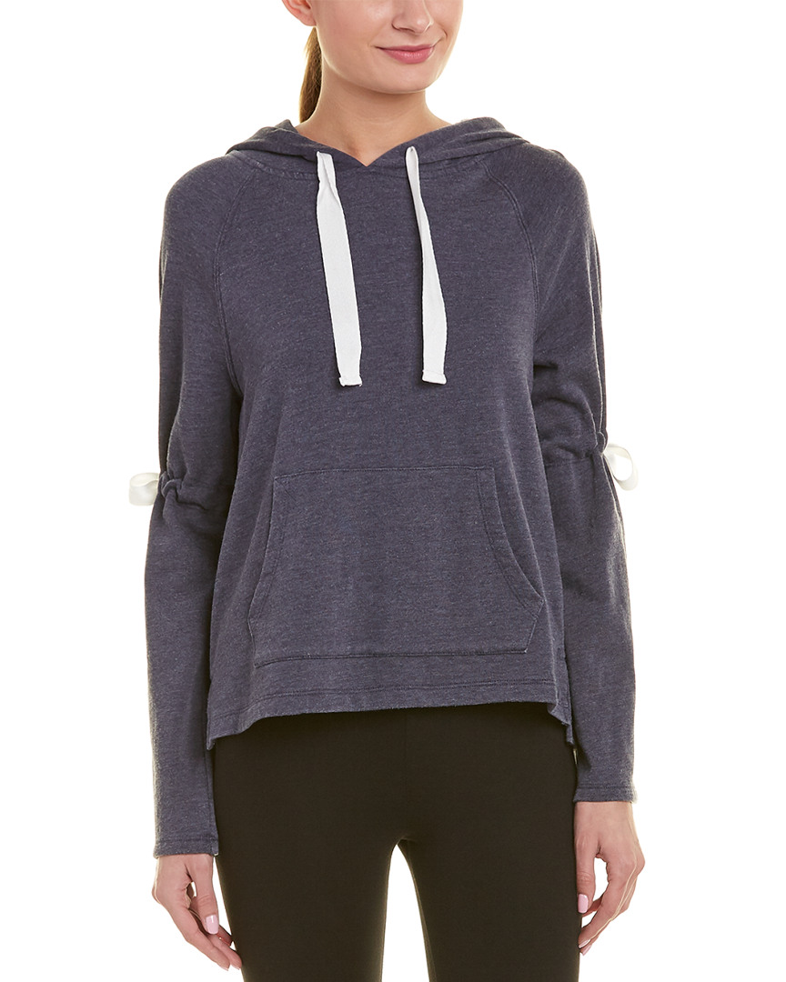Betsey Johnson Lds Knit Hoodie Women's Blue M | eBay