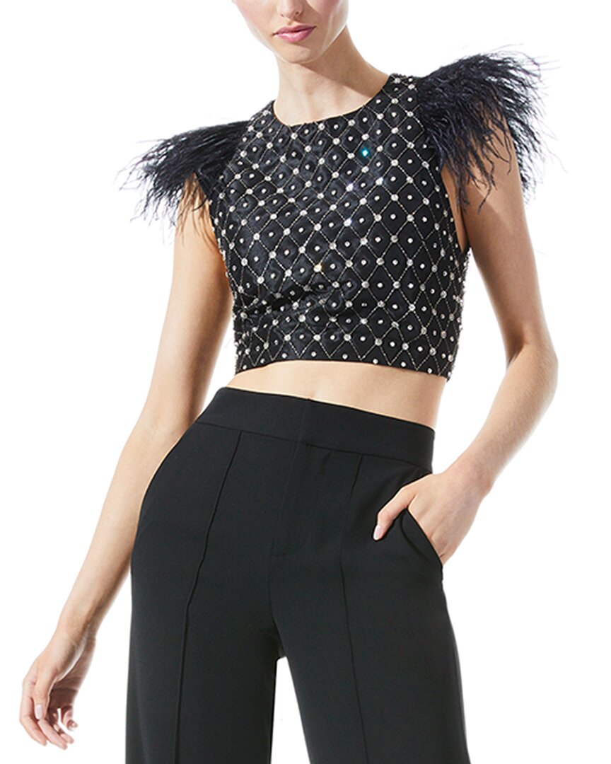 Alice And Olivia Alice Olivia Takisha Crop Top Modesens