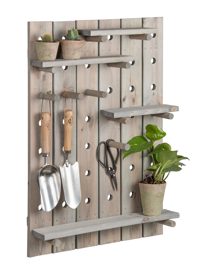 Esschert Design Usa Pegboard With 4 Shelves | ModeSens