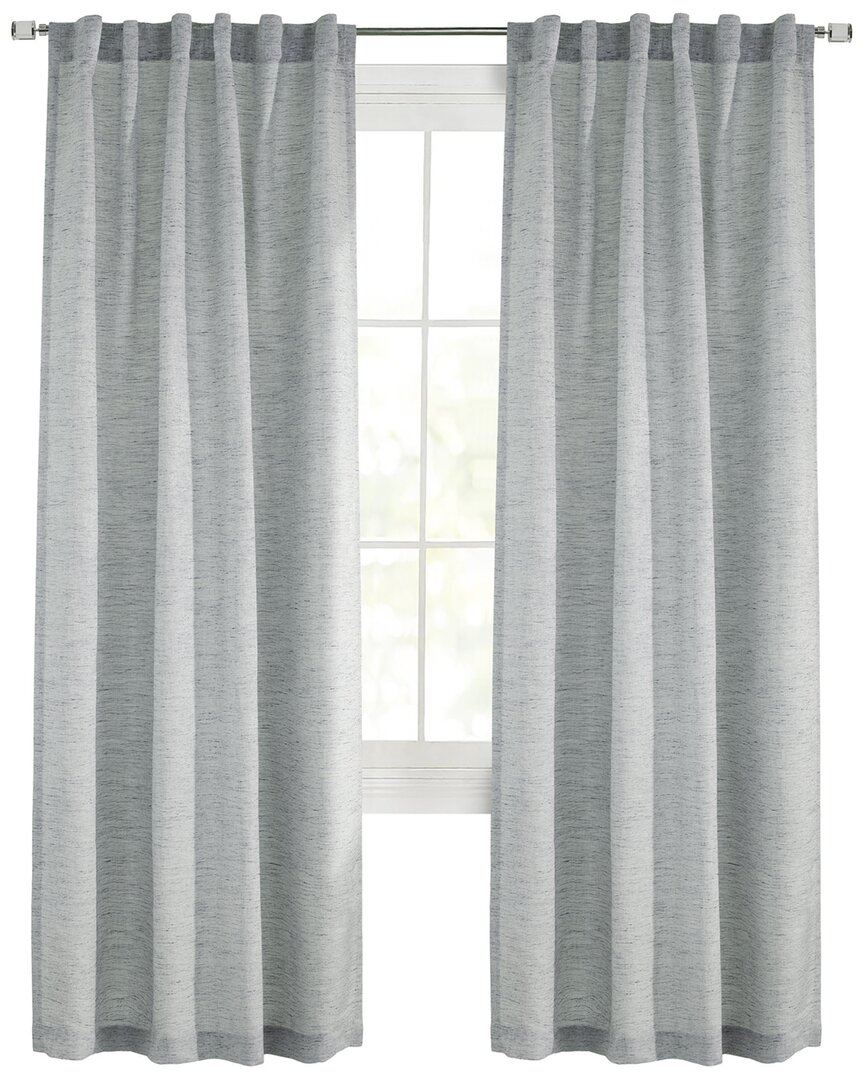 Legacy Gladstone Dual Header Curtain Panel In Blue | ModeSens
