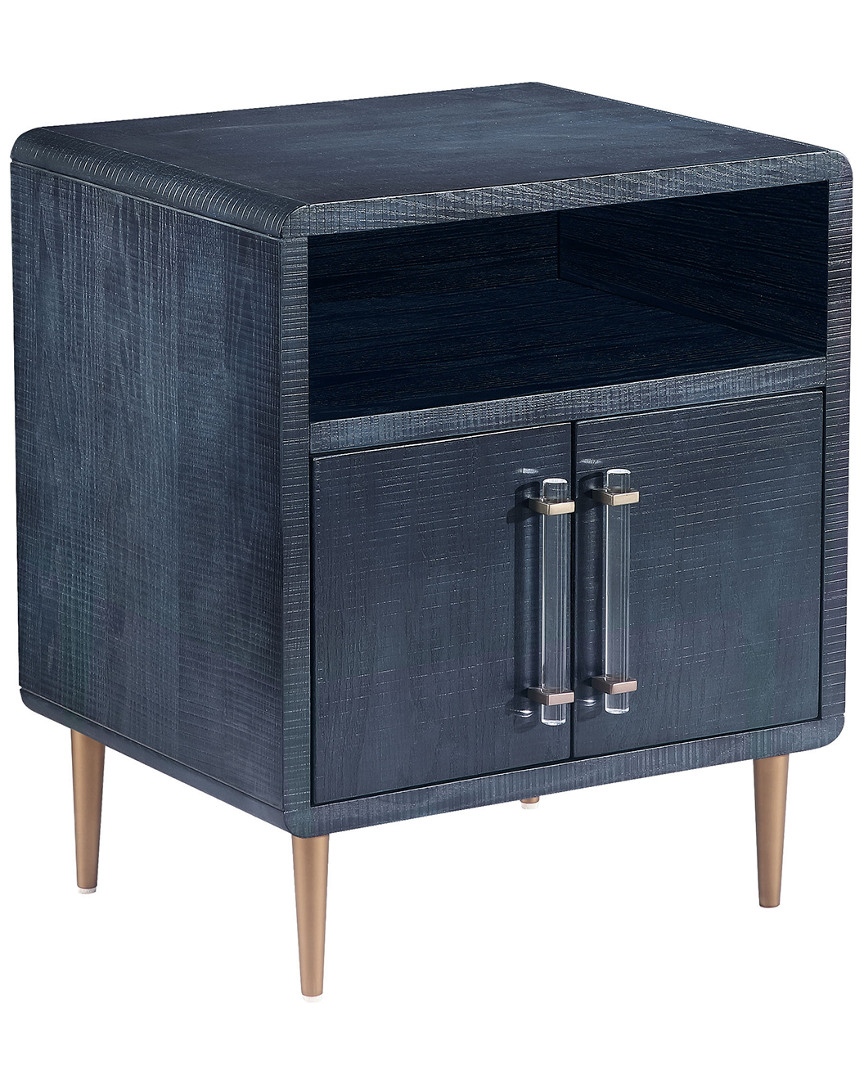 Tov Marco Lacquer Indigo Side Table | ModeSens