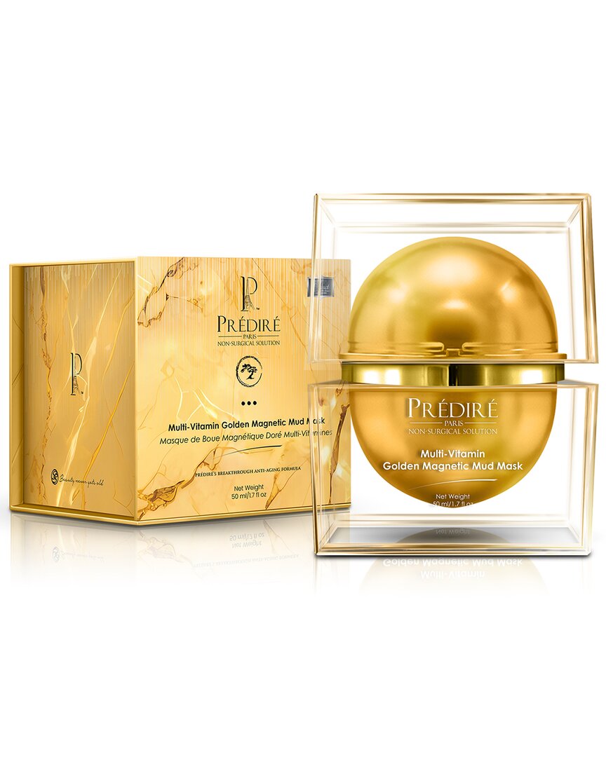 Predire Paris 1.69 Fl oz Vitamin C, E, & A Golden Magnetic Mud Mask ...