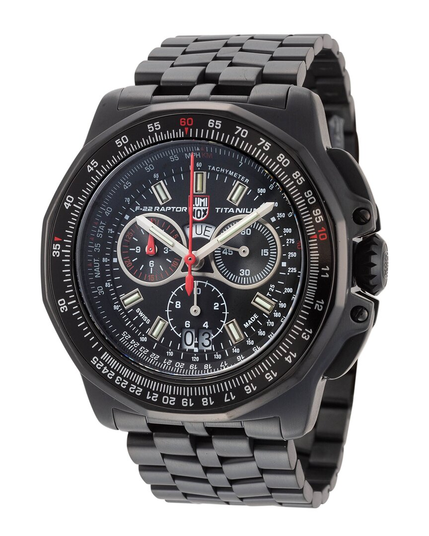 Luminox Men's F-22 Raptor Watch In Black | ModeSens