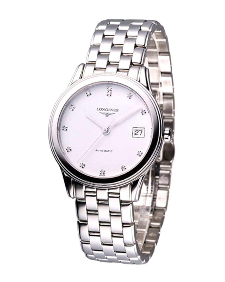 Longines Men's Stainless Steel Watch | ModeSens