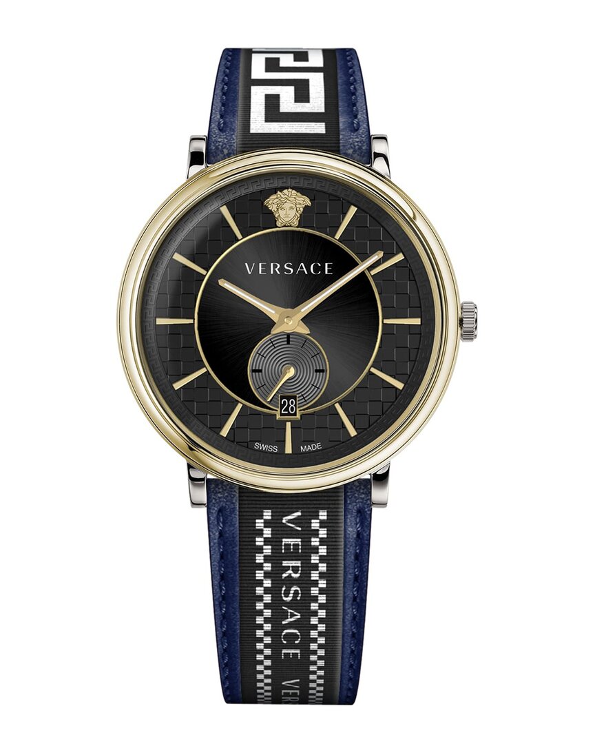 Versace Men's V-circle Greca Editi Watch | ModeSens