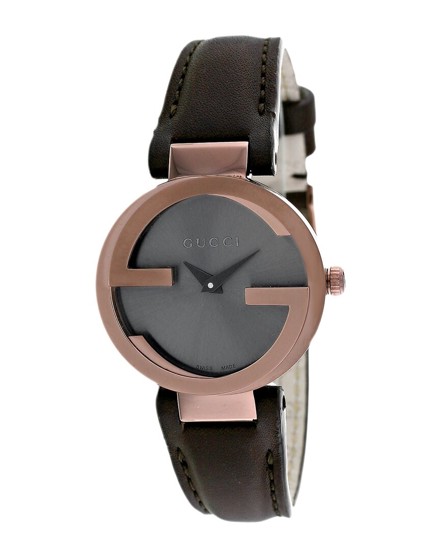 Gucci Women's Interlocking Watch | ModeSens