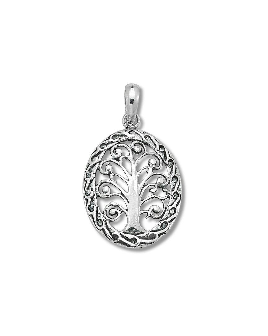 Samuel B. Silver Tree Of Life Pendant | ModeSens