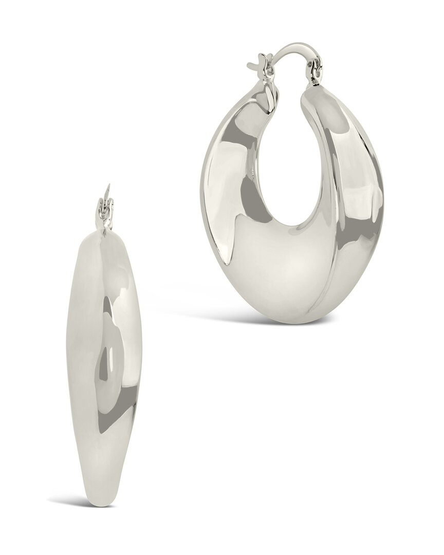 Sterling Forever Goldie Graduated Tube Hoops | ModeSens