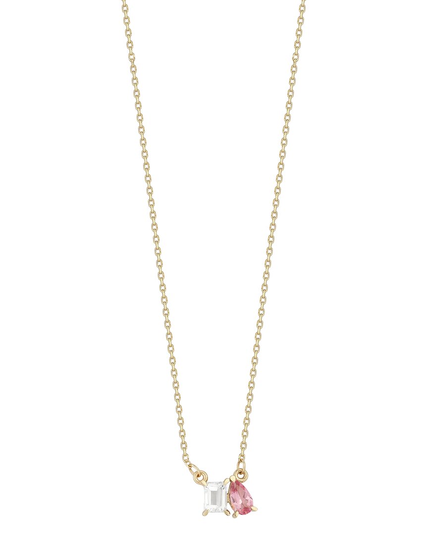 Ember Fine Jewelry 14k Gemstone Necklace | ModeSens