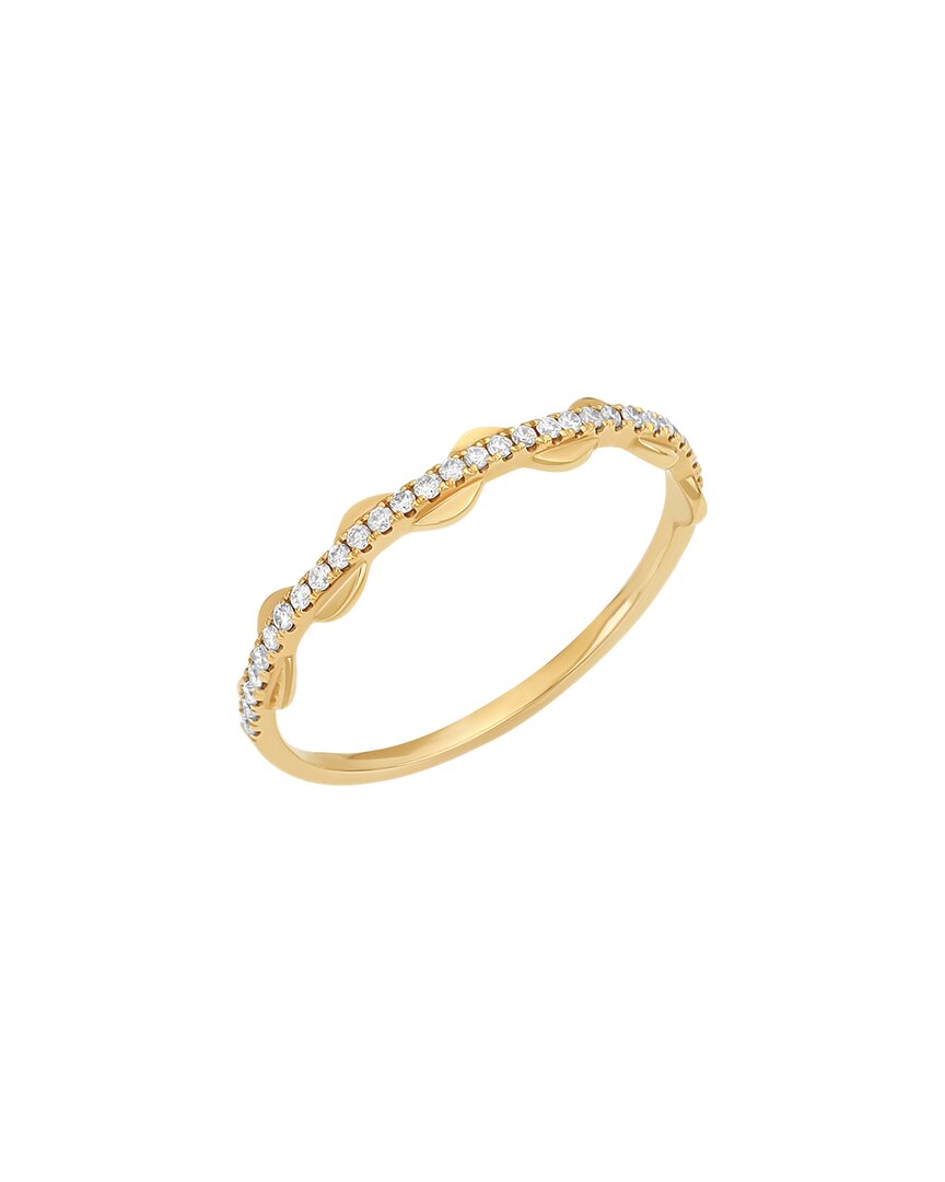Bony Levy 18k 0.12 Ct. Tw. Diamond Stack Ring | ModeSens